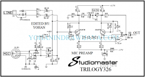 SKEMA MIXER STUDIOMASTER TRILOGY 326 — Yohan from Indonesia